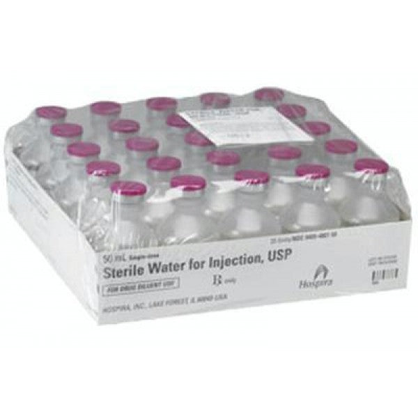 Sterile Water for Injection, USP 10 mL (1 bottle) – Bacteriostaticwater.com